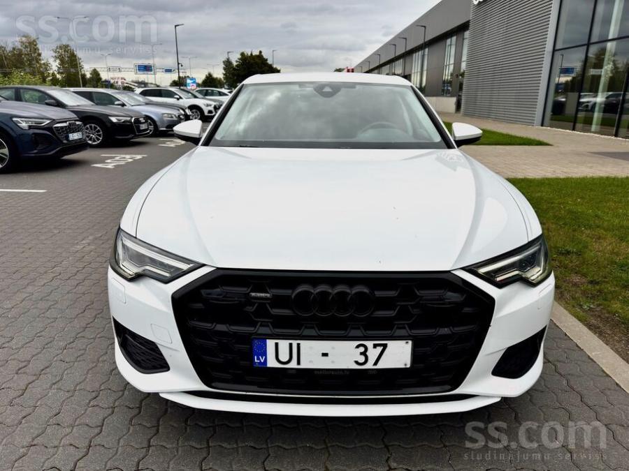 White Audi A6 2025 in Riga, with an engine capacity of 2.00 L and mileage of 30 thousand km for 43900 €, photo 9 on AUTOMOTO.COM.LV