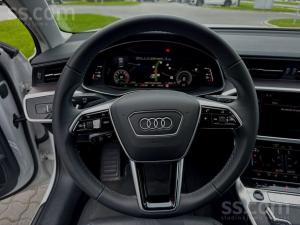 White Audi A6 2025 in Riga, with an engine capacity of 2.00 L and mileage of 30 thousand km for 43900 €, photo 14 on AUTOMOTO.COM.LV