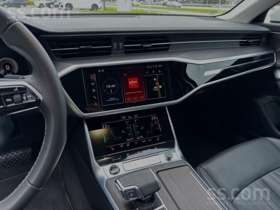 White Audi A6 2025 in Riga, with an engine capacity of 2.00 L and mileage of 30 thousand km for 43900 €, photo 18 on AUTOMOTO.COM.LV