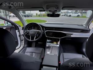 White Audi A6 2025 in Riga, with an engine capacity of 2.00 L and mileage of 30 thousand km for 43900 €, photo 23 on AUTOMOTO.COM.LV
