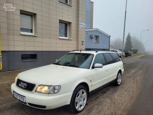 Balts Audi A6 1995 Viļņa, ar dzinēja tilpumu 2.50 L un nobraukumu 482 tūkst. km par 1050 €, foto  vietnē AUTOMOTO.COM.LV