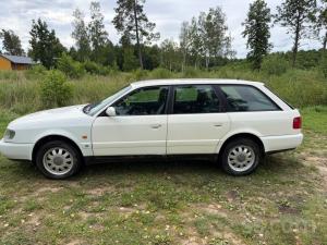 Белый Ауди А6 1996 в Рига, объемом двигателя 2.50 л и пробегом 320 тыс. км за 1650 €, фото  на AUTOMOTO.COM.LV
