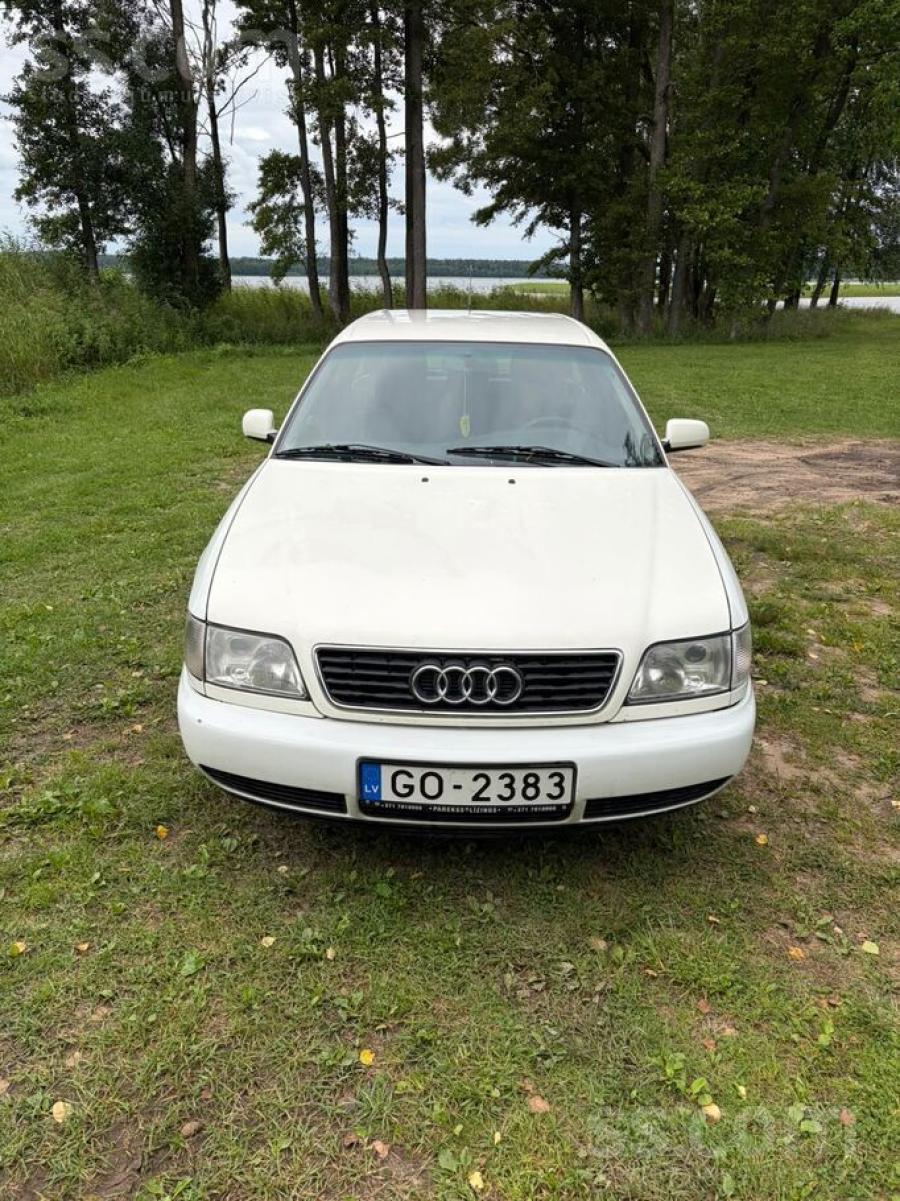 Белый Ауди А6 1996 в Рига, объемом двигателя 2.50 л и пробегом 320 тыс. км за 1650 €, фото 4 на AUTOMOTO.COM.LV
