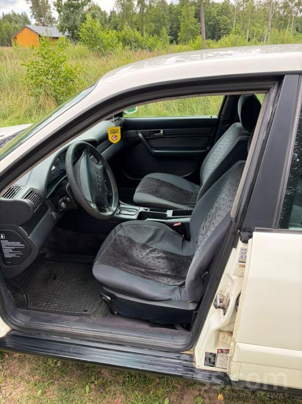 Balts Audi A6 1996 Rīga, ar dzinēja tilpumu 2.50 L un nobraukumu 320 tūkst. km par 1650 €, foto 6 vietnē AUTOMOTO.COM.LV