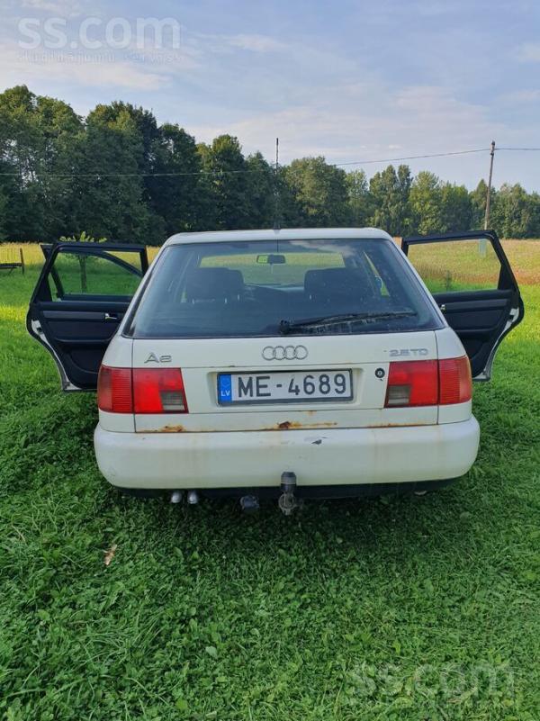 Balts Audi A6 1996 Preiļi, ar dzinēja tilpumu 2.50 L un nobraukumu 315 tūkst. km par 750 €, foto 3 vietnē AUTOMOTO.COM.LV