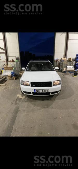 Balts Audi A6 2001 Madona, ar dzinēja tilpumu 2.50 L un nobraukumu 330 tūkst. km par 1400 €, foto 3 vietnē AUTOMOTO.COM.LV