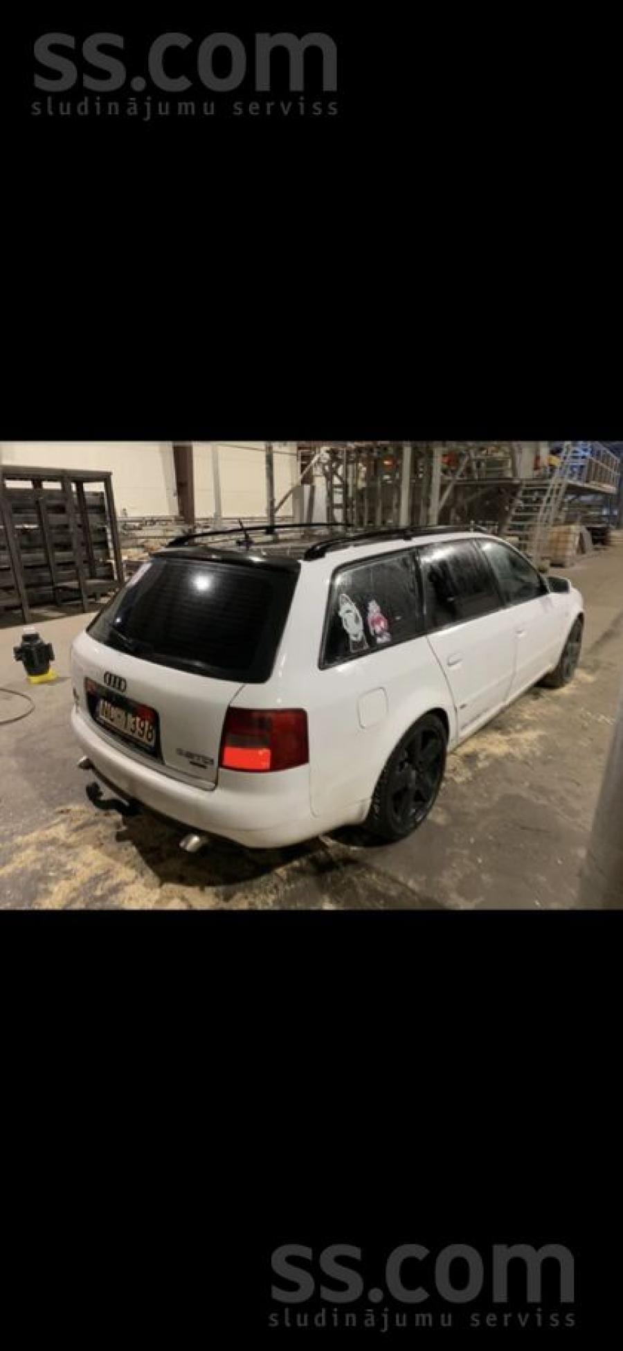Balts Audi A6 2001 Madona, ar dzinēja tilpumu 2.50 L un nobraukumu 330 tūkst. km par 1400 €, foto 4 vietnē AUTOMOTO.COM.LV