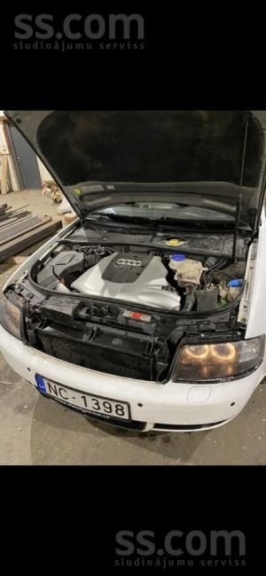 Balts Audi A6 2001 Madona, ar dzinēja tilpumu 2.50 L un nobraukumu 330 tūkst. km par 1400 €, foto 6 vietnē AUTOMOTO.COM.LV