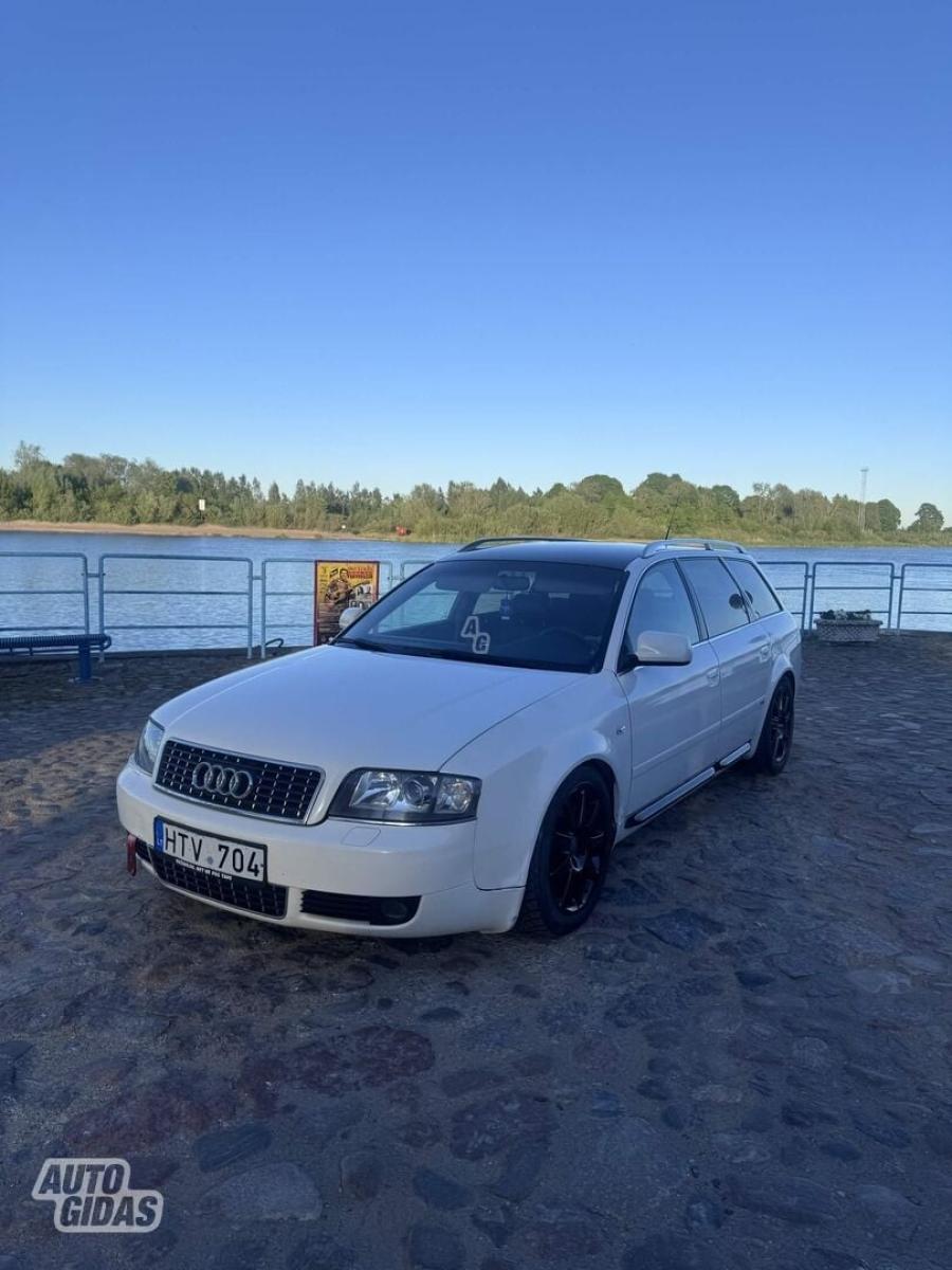White Audi A6 2002 in Silute, with an engine capacity of 2.40 L and mileage of 302 thousand km for 1500 €, photo 3 on AUTOMOTO.COM.LV