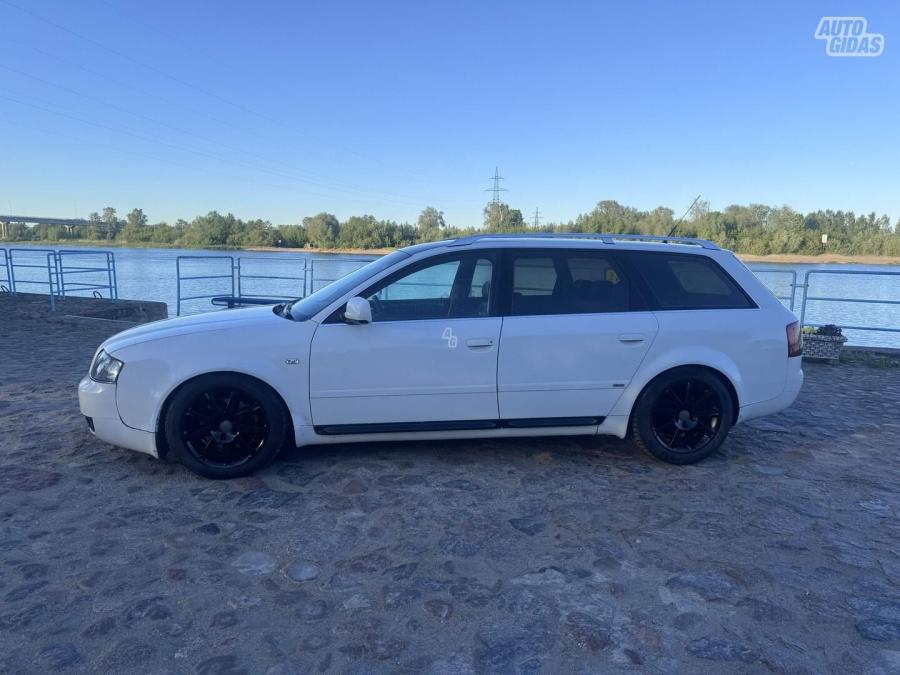 White Audi A6 2002 in Silute, with an engine capacity of 2.40 L and mileage of 302 thousand km for 1500 €, photo 4 on AUTOMOTO.COM.LV