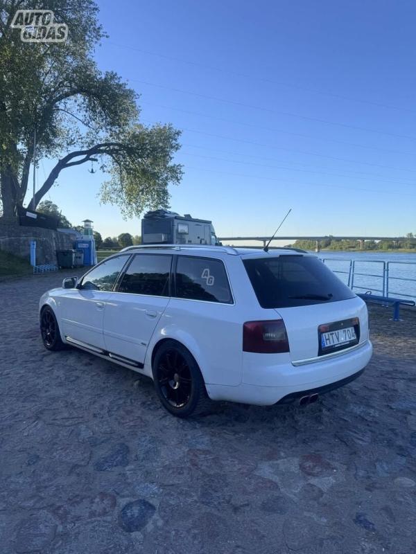 White Audi A6 2002 in Silute, with an engine capacity of 2.40 L and mileage of 302 thousand km for 1500 €, photo 4 on AUTOMOTO.COM.LV