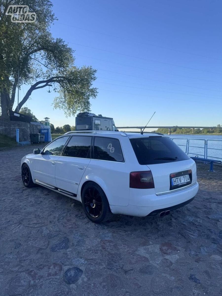 White Audi A6 2002 in Silute, with an engine capacity of 2.40 L and mileage of 302 thousand km for 1500 €, photo 5 on AUTOMOTO.COM.LV