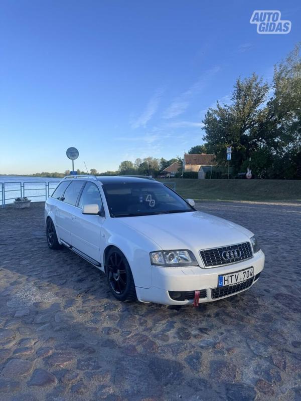White Audi A6 2002 in Silute, with an engine capacity of 2.40 L and mileage of 302 thousand km for 1500 €, photo 6 on AUTOMOTO.COM.LV