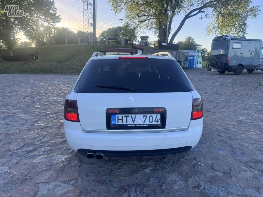 White Audi A6 2002 in Silute, with an engine capacity of 2.40 L and mileage of 302 thousand km for 1500 €, photo 8 on AUTOMOTO.COM.LV