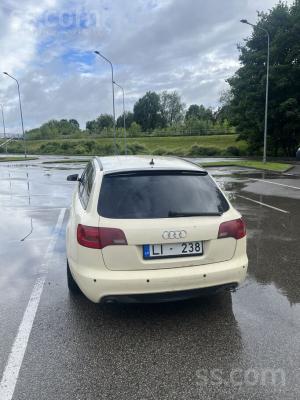 White Audi A6 2006 in Riga, with an engine capacity of 2.70 L and mileage of 461 thousand km for 2200 €, photo 3 on AUTOMOTO.COM.LV