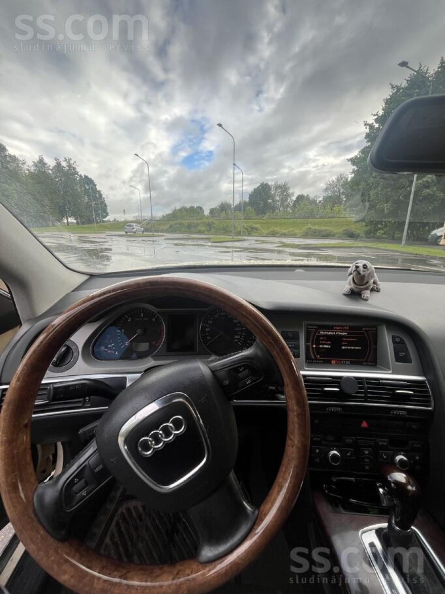 White Audi A6 2006 in Riga, with an engine capacity of 2.70 L and mileage of 461 thousand km for 2200 €, photo 7 on AUTOMOTO.COM.LV