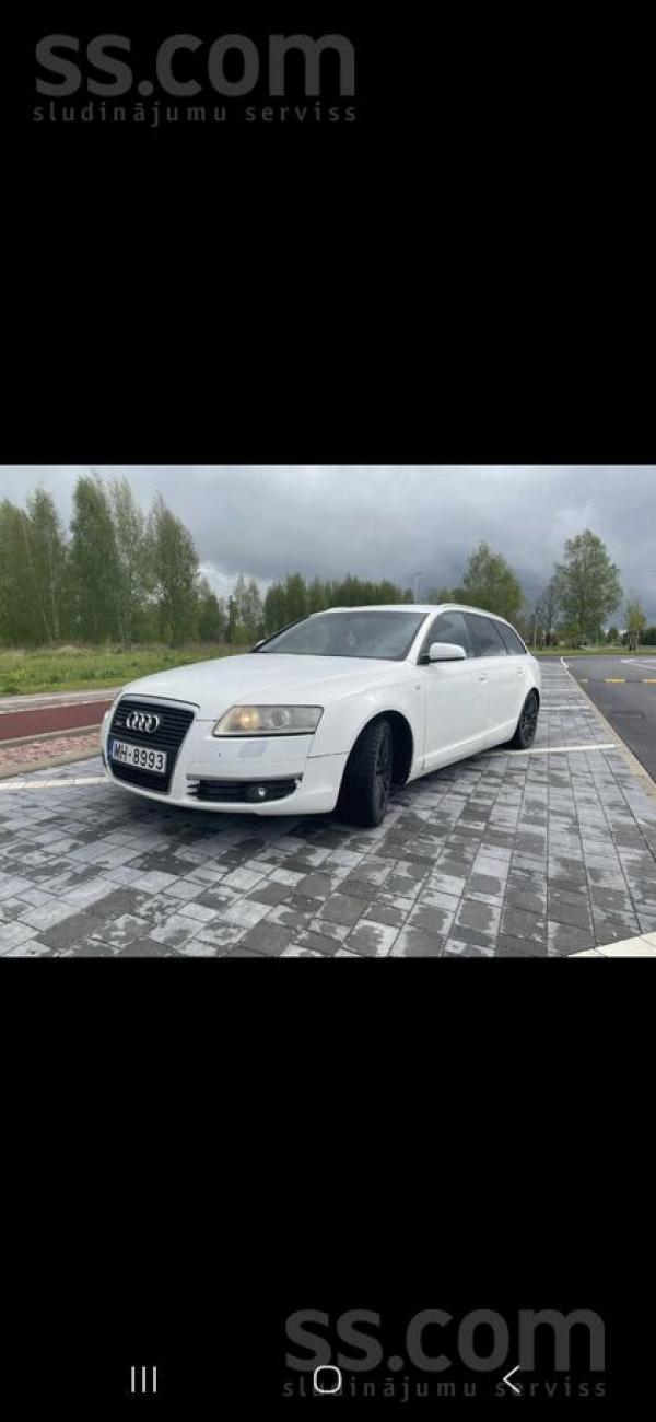 Белый Ауди А6 2007 в Елгава, объемом двигателя 2.70 л и пробегом 351 тыс. км за 3500 €, фото 7 на AUTOMOTO.COM.LV