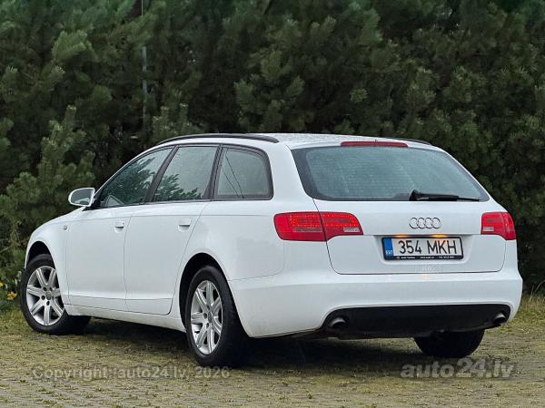 White Audi A6 2007 in Tallinn, with an engine capacity of 2.00 L and mileage of 330 thousand km for 2990 €, photo 4 on AUTOMOTO.COM.LV