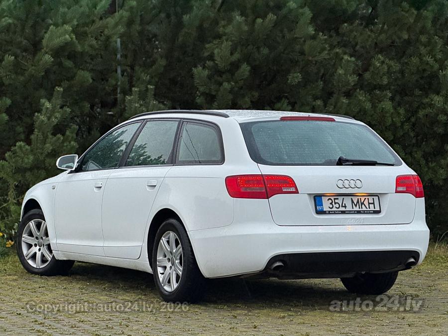 White Audi A6 2007 in Tallinn, with an engine capacity of 2.00 L and mileage of 330 thousand km for 2990 €, photo 5 on AUTOMOTO.COM.LV