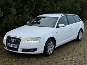 White Audi A6 2007 in Tallinn, with an engine capacity of 2.00 L and mileage of 330 thousand km for 2990 €, photo 6 on AUTOMOTO.COM.LV
