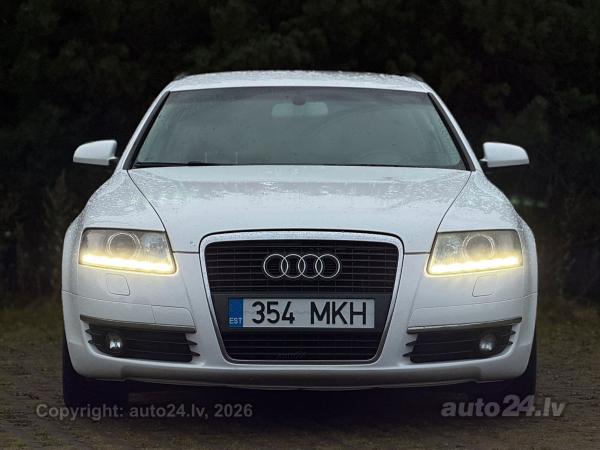 White Audi A6 2007 in Tallinn, with an engine capacity of 2.00 L and mileage of 330 thousand km for 2990 €, photo 7 on AUTOMOTO.COM.LV