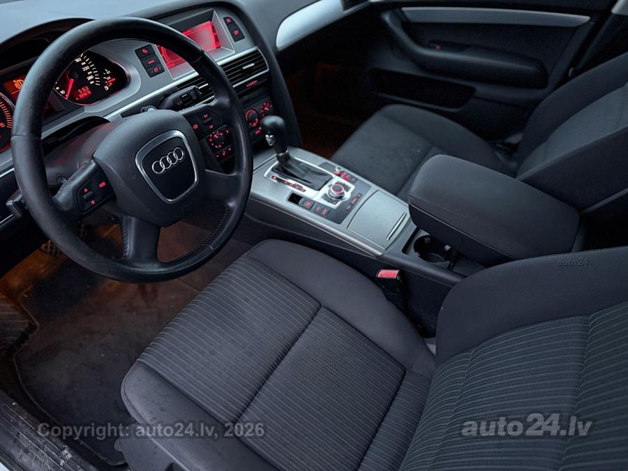 White Audi A6 2007 in Tallinn, with an engine capacity of 2.00 L and mileage of 330 thousand km for 2990 €, photo 10 on AUTOMOTO.COM.LV
