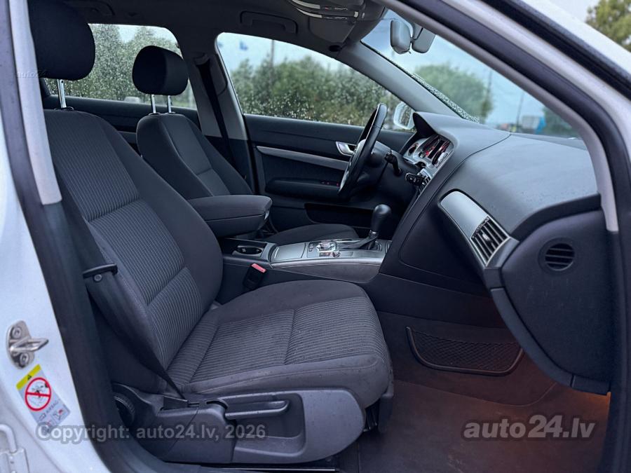 White Audi A6 2007 in Tallinn, with an engine capacity of 2.00 L and mileage of 330 thousand km for 2990 €, photo 13 on AUTOMOTO.COM.LV