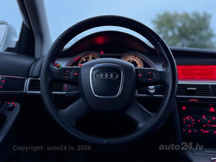 White Audi A6 2007 in Tallinn, with an engine capacity of 2.00 L and mileage of 330 thousand km for 2990 €, photo 20 on AUTOMOTO.COM.LV