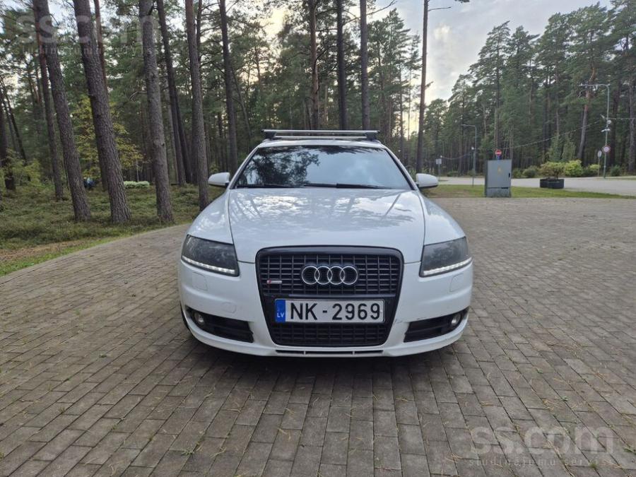 White Audi A6 2007 in Riga, with an engine capacity of 3.00 L and mileage of 370 thousand km for 5900 €, photo 3 on AUTOMOTO.COM.LV