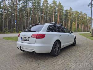 White Audi A6 2007 in Riga, with an engine capacity of 3.00 L and mileage of 370 thousand km for 5900 €, photo 5 on AUTOMOTO.COM.LV
