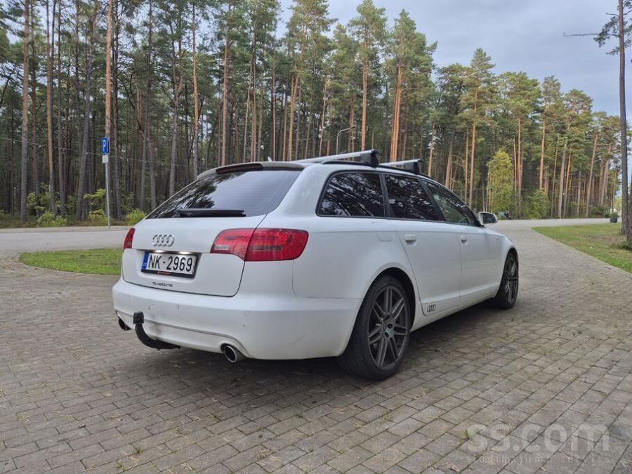 White Audi A6 2007 in Riga, with an engine capacity of 3.00 L and mileage of 370 thousand km for 5900 €, photo 5 on AUTOMOTO.COM.LV