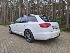 White Audi A6 2007 in Riga, with an engine capacity of 3.00 L and mileage of 370 thousand km for 5900 €, photo 6 on AUTOMOTO.COM.LV