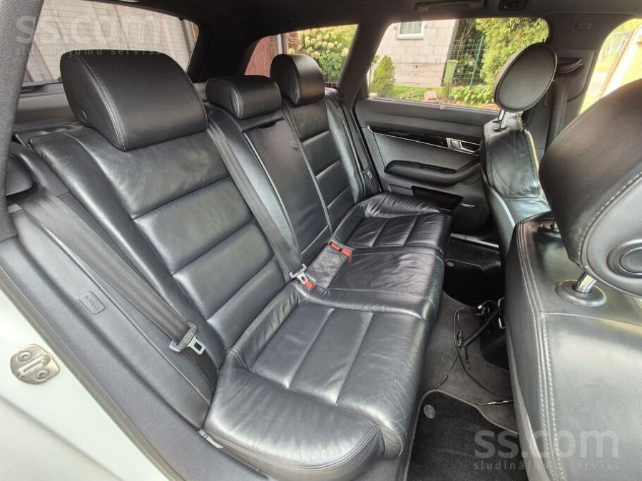 White Audi A6 2007 in Riga, with an engine capacity of 3.00 L and mileage of 370 thousand km for 5900 €, photo 9 on AUTOMOTO.COM.LV
