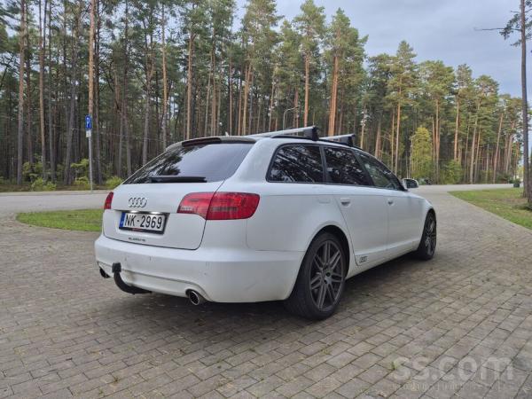 White Audi A6 2007 in Riga, with an engine capacity of 3.00 L and mileage of 370 thousand km for 5300 €, photo 5 on AUTOMOTO.COM.LV