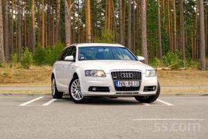 White Audi A6 2008 in Riga, with an engine capacity of 2.00 L and mileage of 329 thousand km for 2650 €, photo 2 on AUTOMOTO.COM.LV