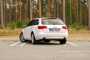 White Audi A6 2008 in Riga, with an engine capacity of 2.00 L and mileage of 329 thousand km for 2650 €, photo 7 on AUTOMOTO.COM.LV