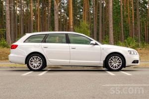 White Audi A6 2008 in Riga, with an engine capacity of 2.00 L and mileage of 329 thousand km for 2650 €, photo 8 on AUTOMOTO.COM.LV