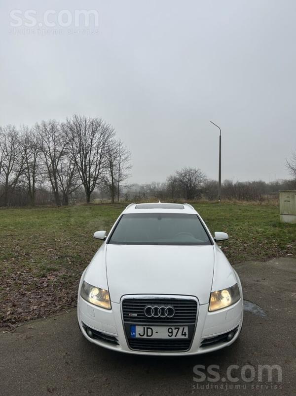 Balts Audi A6 2008 Rīga, ar dzinēja tilpumu 2.70 L un nobraukumu 341 tūkst. km par 5500 €, foto 1 vietnē AUTOMOTO.COM.LV