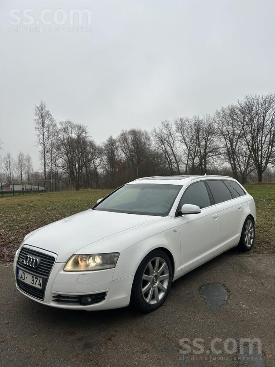 Balts Audi A6 2008 Rīga, ar dzinēja tilpumu 2.70 L un nobraukumu 341 tūkst. km par 5500 €, foto 2 vietnē AUTOMOTO.COM.LV
