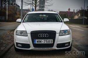 White Audi A6 2008 in Riga, with an engine capacity of 2.70 L and mileage of 0 thousand km for 3990 €, photo 2 on AUTOMOTO.COM.LV