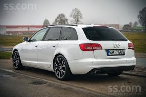 White Audi A6 2008 in Riga, with an engine capacity of 2.70 L and mileage of 0 thousand km for 3990 €, photo 6 on AUTOMOTO.COM.LV