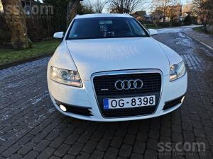 White Audi A6 2008 in Rezekne, with an engine capacity of 3.00 L and mileage of 403 thousand km for 4490 €, photo 2 on AUTOMOTO.COM.LV