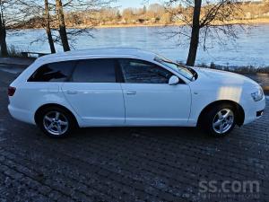 White Audi A6 2008 in Rezekne, with an engine capacity of 3.00 L and mileage of 403 thousand km for 4490 €, photo 8 on AUTOMOTO.COM.LV