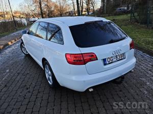 White Audi A6 2008 in Rezekne, with an engine capacity of 3.00 L and mileage of 403 thousand km for 4490 €, photo 11 on AUTOMOTO.COM.LV