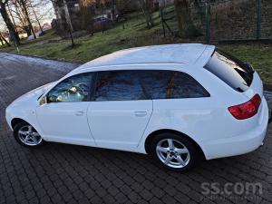 White Audi A6 2008 in Rezekne, with an engine capacity of 3.00 L and mileage of 403 thousand km for 4490 €, photo 15 on AUTOMOTO.COM.LV