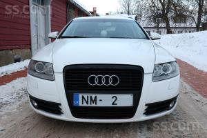 White Audi A6 2008 in Jurmala, with an engine capacity of 2.70 L and mileage of 392 thousand km for 3500 €, photo  on AUTOMOTO.COM.LV