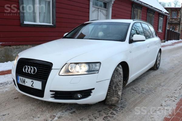 Balts Audi A6 2008 Jūrmala, ar dzinēja tilpumu 2.70 L un nobraukumu 392 tūkst. km par 3500 €, foto 8 vietnē AUTOMOTO.COM.LV