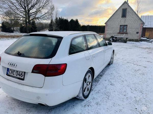 White Audi A6 2008 in Raseiniai, with an engine capacity of 1.97 L and mileage of 239 thousand km for 2300 €, photo 8 on AUTOMOTO.COM.LV