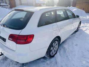 White Audi A6 2008 in Kelme, with an engine capacity of 2.00 L and mileage of 277 thousand km for 2600 €, photo 6 on AUTOMOTO.COM.LV