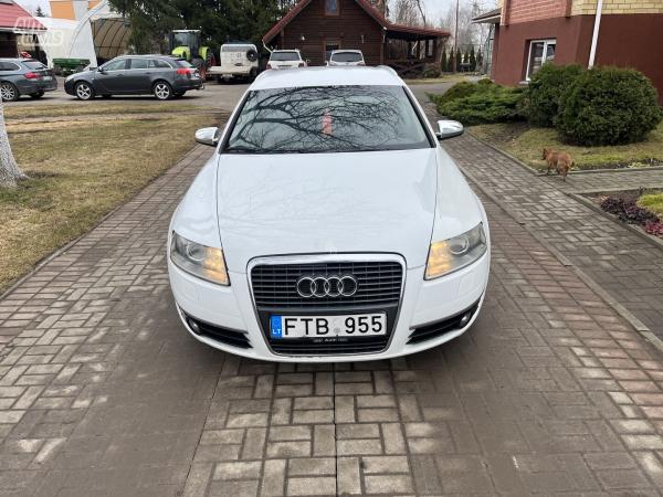 White Audi A6 2008 in Siauliai, with an engine capacity of 2.00 L and mileage of 418 thousand km for 2500 €, photo 3 on AUTOMOTO.COM.LV